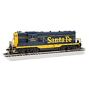 Bachmann Trains - GP7 - DCC Ready Locomotive - Santa FE #2686 (Blue & Yellow) - HO Scale