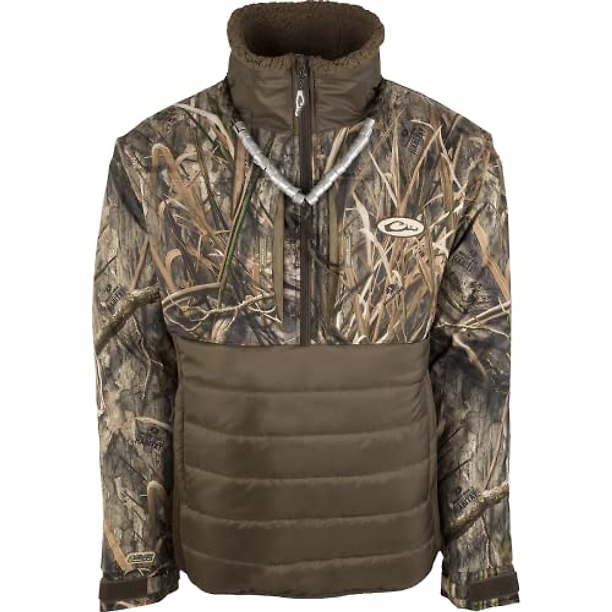 Drake Waterfowl LST Guardian Flex™ Double Down Eqwader™ 1/4 Zip Realtree Timber XLarge