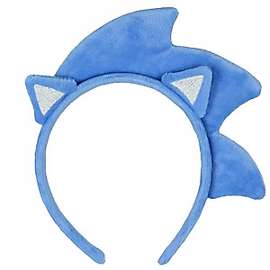 Bioworld Sonic The Hedgehog Costume Character Hair Accessories Headbands For Women or Men