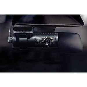 BlackVue DR900X-1CH with 32GB microSD Card | 4K UHD Cloud Dashcam | Built-in Wi-Fi, GPS, Parking Mode Voltage Monitor | LTE via Optional CM100 LTE Module
