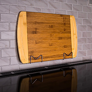 Habitathome Sponge Holder for Kitchen Sink and Sink Accessory Caddy - Minimalist, Rustproof, Waterproof (2 pack)