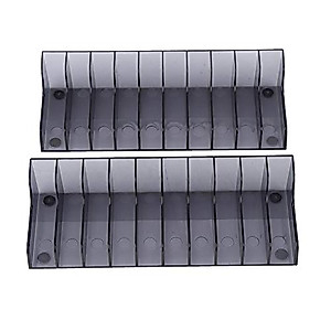 SALUTUY CD Storage Bracket, Dust-Proof Game Card Box More Precise Waterproof Large Capacity ABS for/Slim/PRO for Pro Game Consoles
