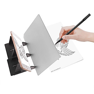 DIY Drawing Tracing Pad Optical Lenses Sketch Wizard Painting Board Zero-Based Drawing Mould Painting Reflection Tracer Art Stencil Tool Draw Projector Copy Pad for Artists,Kids,Students