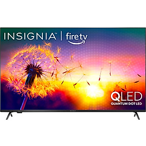 INSIGNIA 55-inch Class F50 Series Smart 4K UHD QLED Fire TV (NS-55F501NA22, 2021 Model)