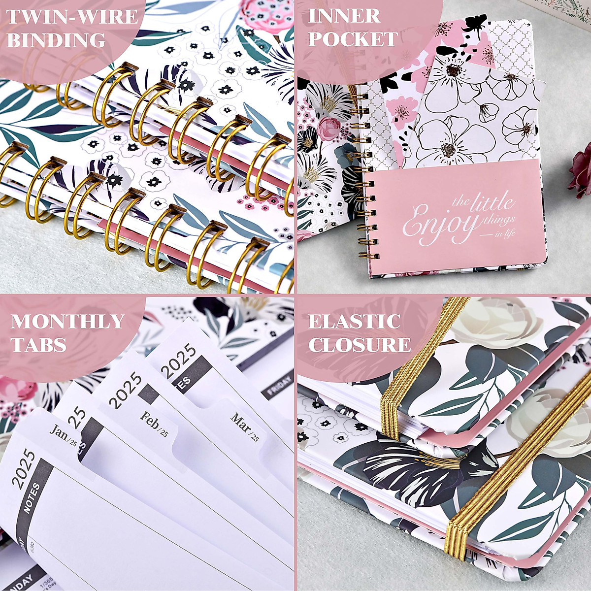 2024-2027 Monthly Planner/Monthly Calendar - 3 Year Monthly Planner 2024-2027, JUL 2024 - DEC 2027, 6.3" x 8.4", 36 Monthly Planner, 3 Year Planner