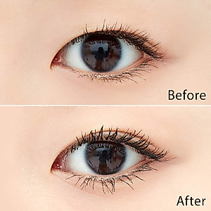 Peripera Ink Black Mascara, Volumizing, Lengthening, Thick, Waterproof, Smudge Proof, Long Lasting, Not Animal Tested, Volume Curling (002), 0.24 fl oz