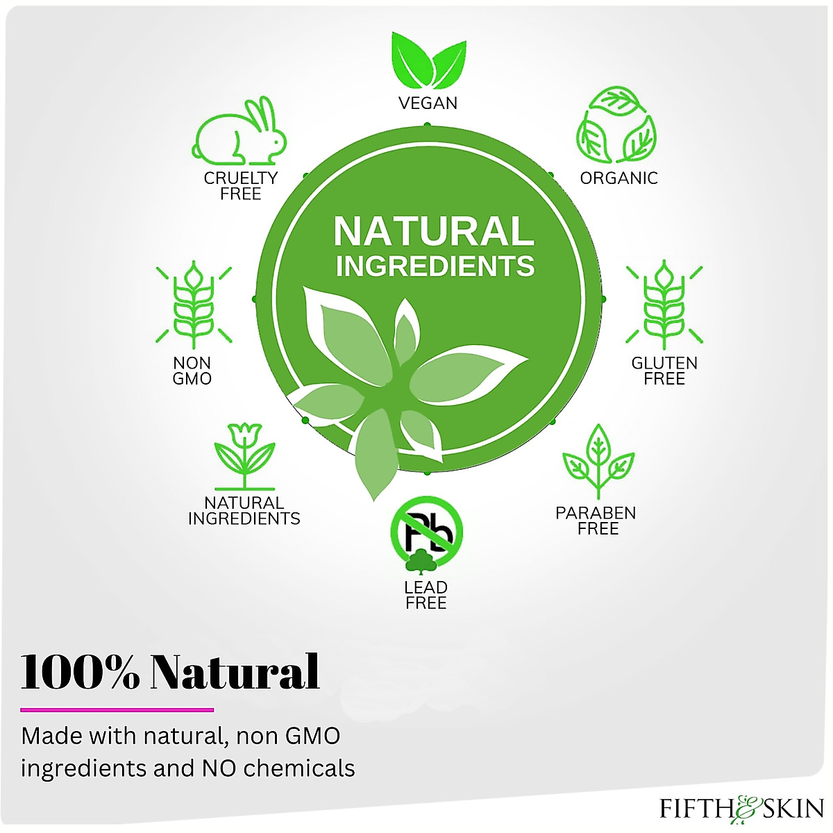 Fifth & Skin BETTER'N UR LASHES Natural Mascara | 100% Natural (Black)