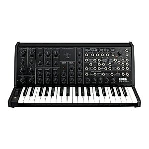 Korg MS-20 FS Monophonic Analog Synthesizer, 2 Oscillators, 37 Mini-Keys, Black