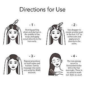 Actsyl-3 Hair Growth Serum with Redensyl - Grow Thicker, Fuller, Stronger Hair Fast and Reduce Shedding and Breakage - Non-Greasy, Easy Application for Women and Men. With Biotin Oil.