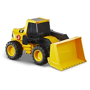 CAT Construction Toys, Construction 11.5" Power Haulers Wheel Loader, Realistic Lights & Sounds, Motion Drive Technology, Working Features, and Interactive Play for Ages 3+