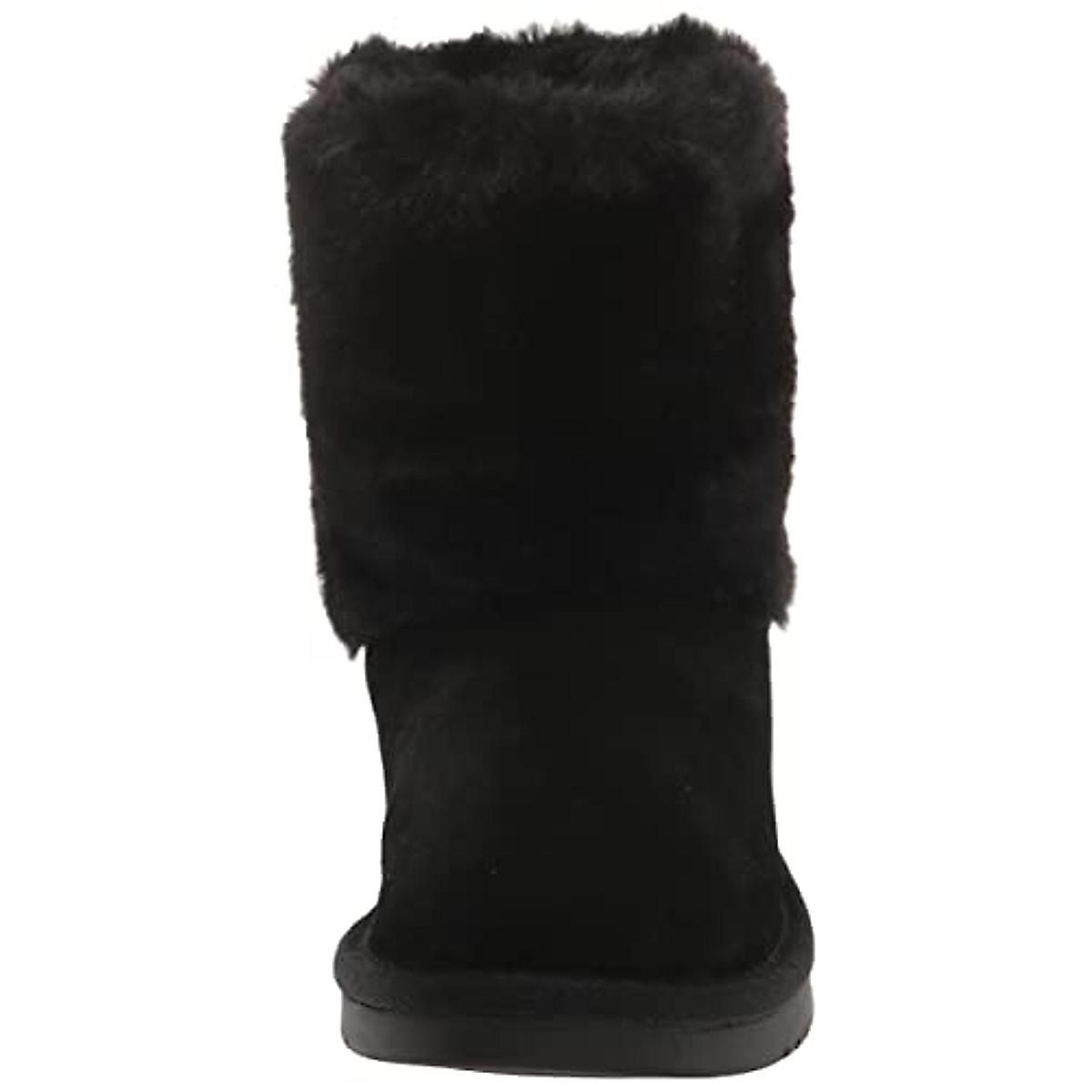 Koolaburra by UGG Unisex-Child Aubrei Short Boot, Black, 13 Little Kid