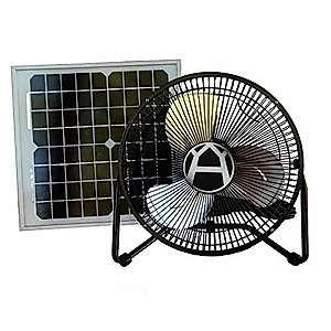 Western Harmonics Solar Powered 10 Watt Fan Kit