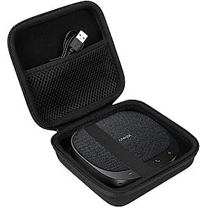 Khanka Hard Carrying Case Replacement for Anker PowerConf S330 USB Speakerphone, Conference Microphone for Home Office (Case Only)