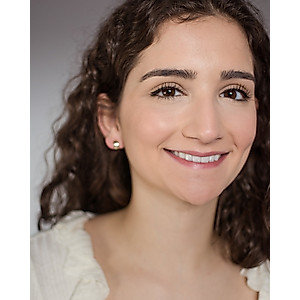 Tiny 14K Gold Wide Hinged Huggie Hoop Earrings .40 in (10mm) (6mm Wide) (Yellow Gold)