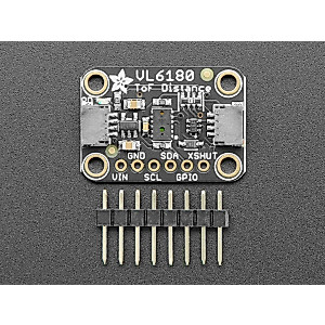 Adafruit (PID 3316 VL6180X Time of Flight Distance Ranging Sensor (VL6180)