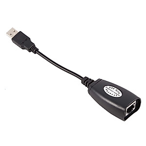 USB 2.0 to RJ45 Network Cable Adapter, Ethernet Extension Extender Network Adapter Cable Wired LAN for Cat5/RJ45/Cat6 Patch Cord