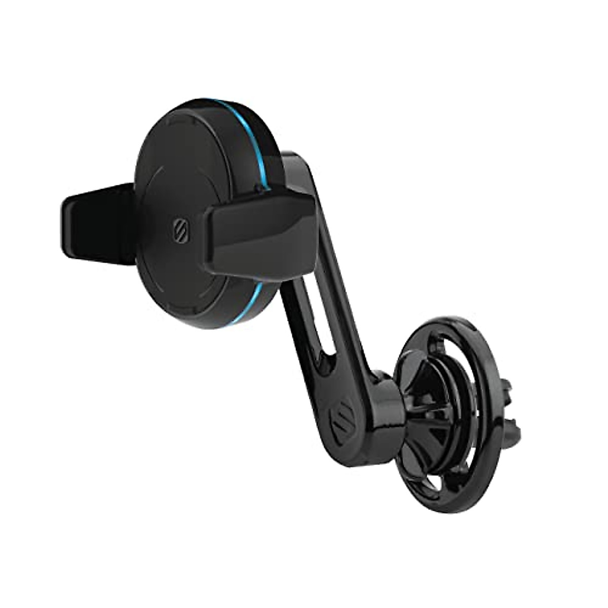 Scosche MGQVP-XTET MagicGrip FreeFlow Autogrip Wireless Charging Vent Phone Mount for Car in Black