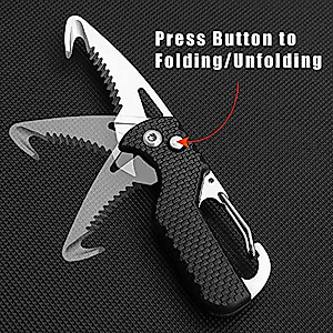 ITOKEY EDC Pocket Folding Knife, 2 Pack Small Keychain Knives, Box Seatbelt Cutter, Rescue EDC Gadget, Key Chains for Women Men Everyday Carry