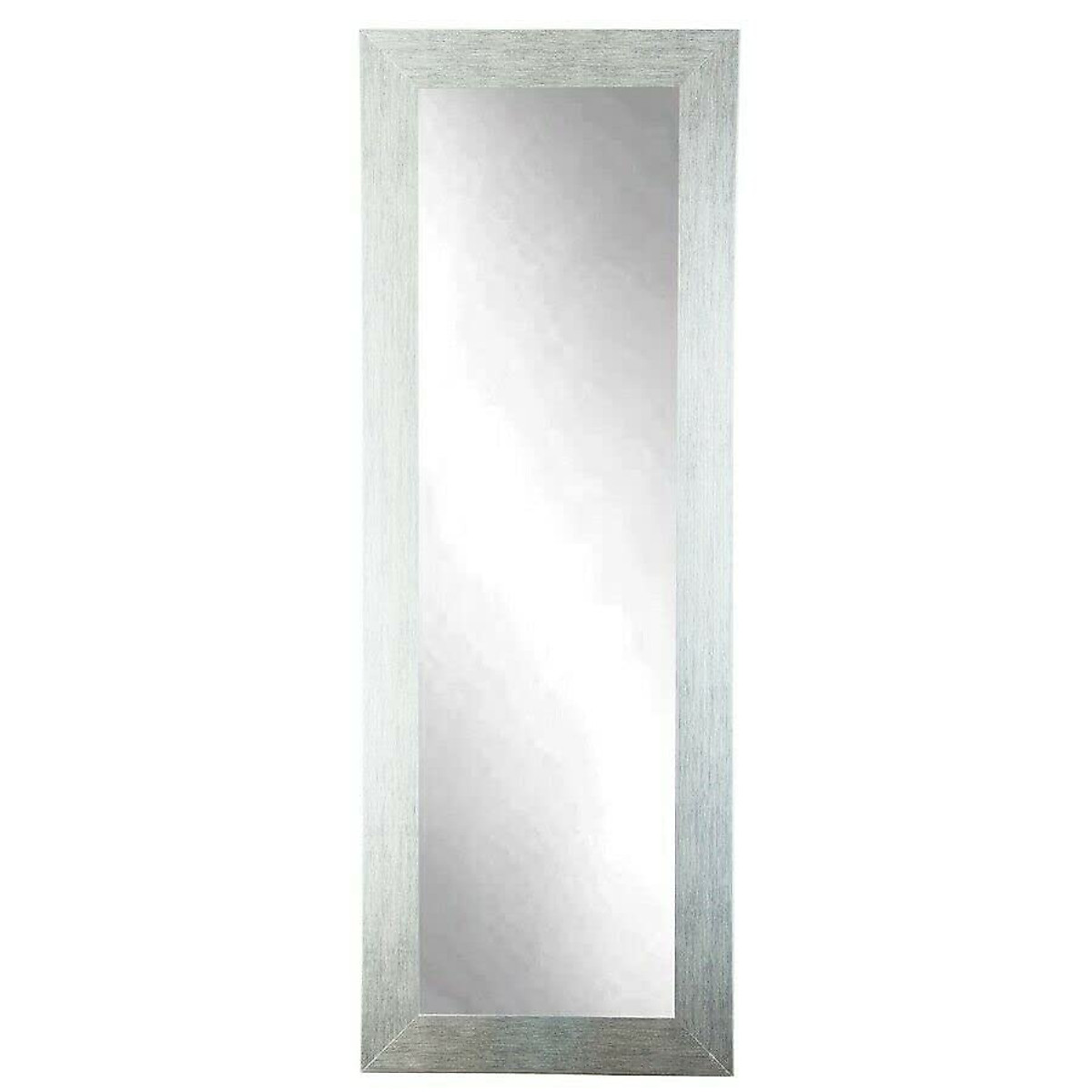 OBIOZZ Bedroom Floor Standing Mirror Stainless Grain Full Length Mirror, 21.5" x 71", Beautiful Living Room Decorations, Perfect for Your Bedroom, Cloakroom, Entry