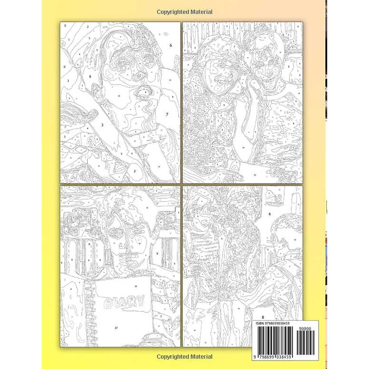 Diary of A Wimpy Kid Color By Number: Diary Of A Wimpy Kid Coloring Books For Kids of All Ages