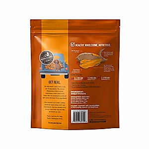 Wholesome Pride Sweet Potato Chews 100% All-Natural Single Ingredient, USA-Sourced Dog Treats, 8 oz