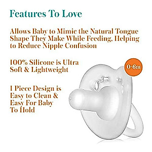 Evenflo Feeding Balance + Wide Neck Printed Bottles, 9oz 2pk, with Pacifier