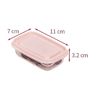 Toxz Refrigerator Sealed Crisper Storage Box 1-2L,Kitchen Finishing Storage Tank,1 Set of 17 Pieces,Be Used in Microwave Ovens/Dishwasher,PP Food Grade Plastic