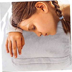 Tofficu 3pcs Office Tummy Pillow Adjustable Travel Pillow Pillows for Desk Nap Pillow Face Down Nap Pillow Travel Nap Face Pillow Ear Piercing Student Memory Foam Neck Donut