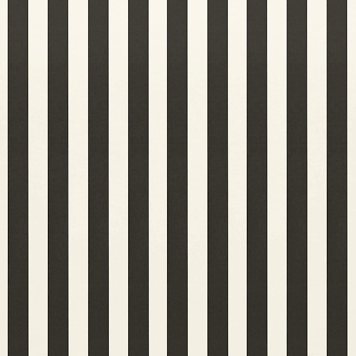 RSH DECOR: Deep Seating Foam Cushion Set | 24” x 27” Seat | All-Weather Spun Fabric | Water and Fade-Resistant | Outdoor Chair Cushion Set for Patio Furniture | Black & White Stripe