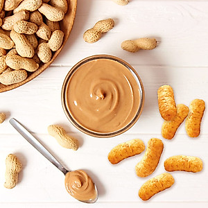 Osem Bamba Peanut Snacks for the Whole Family - All Natural Peanut Puffs 2 Family Packs (Pack of 16 x 0.7oz Bags) - Peanut Butter Puffs made with 50% peanuts