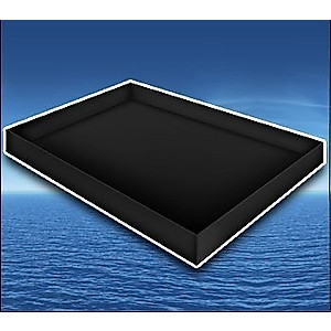 Premium Stand Up Liner Black for Hardside Waterbed Mattress Size: Super Single