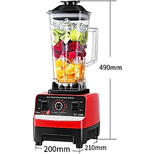 Heavy Duty Professional Blender, Peak 2200W Commercial Grade Bar Blender With 70Oz Container For Shakes, Smoothies, Ice Crushing, Frozen Fruits, Soups, Dry Grinding (White)