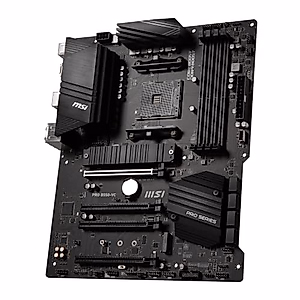 MSI PRO B550-VC ProSeries Motherboard (AMD AM4, DDR4, PCIe 4.0, SATA 6Gb/s, M.2, USB 3.2 Gen 2, HDMI/DP, ATX)