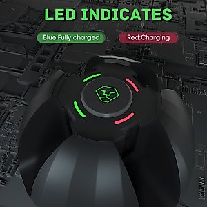 Switch Controller Charging Dock for Nintendo Switch Joycon,Switch Joycon Charger Compatible with Switch OLED Joy Con,4 in 1 Joycon Charging Dock with LED Indication and Charger Cable