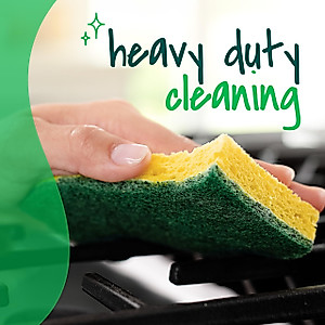 Scotch-Brite Heavy Duty Scrub Sponges, For Washing Dishes and Cleaning Kitchen, 9 Scrub Sponges