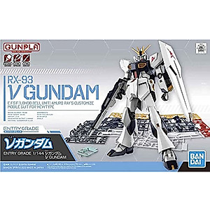 Bandai Hobby Entry Grade Mobile Suit Gundam RX-93 Gundam 1/144 Model Kt