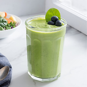 Luminarc Working 21-Ounce Storage Jar/Cooler with Lids, Set of 4 Tumbler Glasses, 4 Count (Pack of 1), Clear