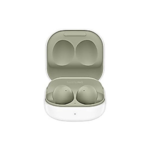 Samsung Galaxy Buds2 True Wireless Earbuds Noise Cancelling Ambient Sound Bluetooth Lightweight Comfort Fit Touch Control, International Version (Olive)