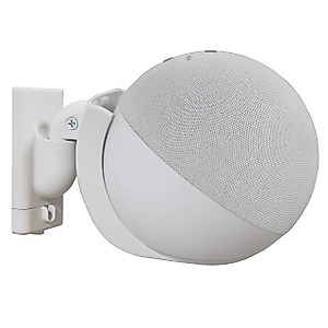Made For Amazon Wall Mount, White, Echo (4th generation)
