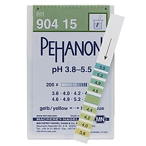 Macherey-Nagel, 90415, Pehanon pH 3.8-5.5, Box of 200 Strip
