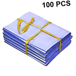 Alipis 100pcs Shrink Wrap Bags Gift Wrap Bags Heat Shrink Wrap Bags Shrink Wrap Basket Bag Candles Shrink Bags Wrap Bags for Shoes Laminating Film Bags Packing Bag Heat Shrinkable Film