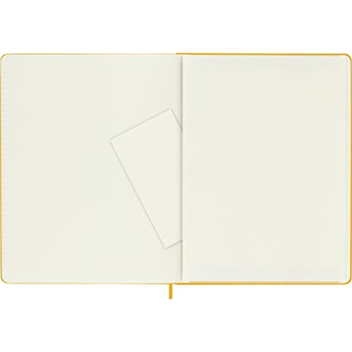 Moleskine Classic Notebook, Hard Cover, XL (7.5" x 9.5") Ruled/Lined, Hay Yellow (Silk), 192 Pages