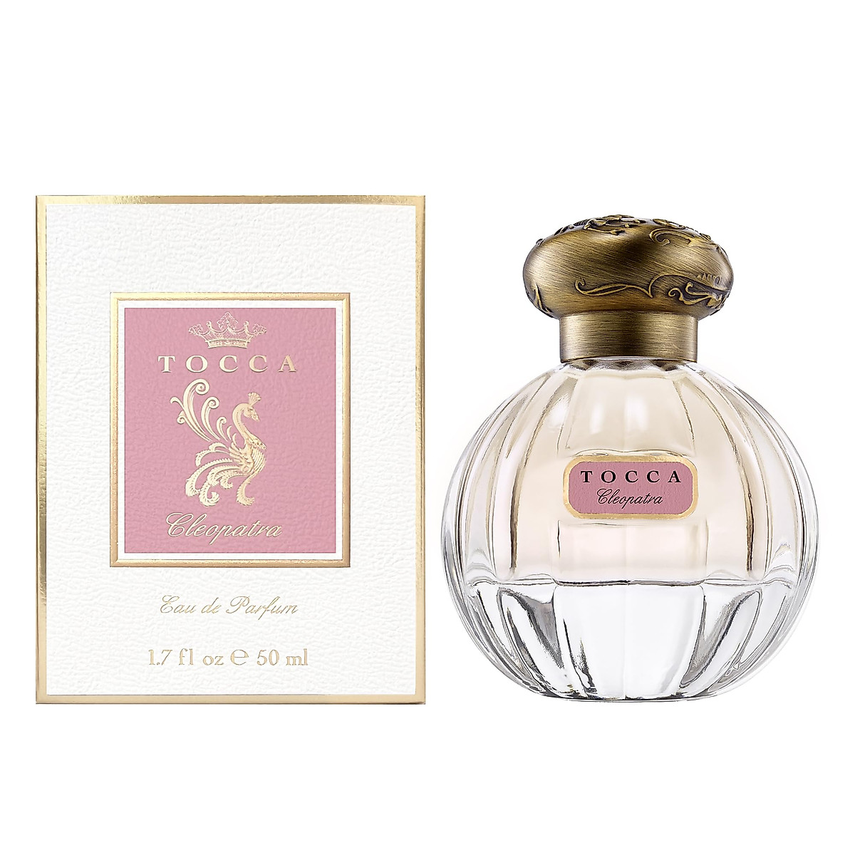 Tocca Eau de Parfum (50 ml) and Hand Cream (120 ml) in Cleopatra - Warm Floral, Grapefruit, Jasmine, Vanilla Musk