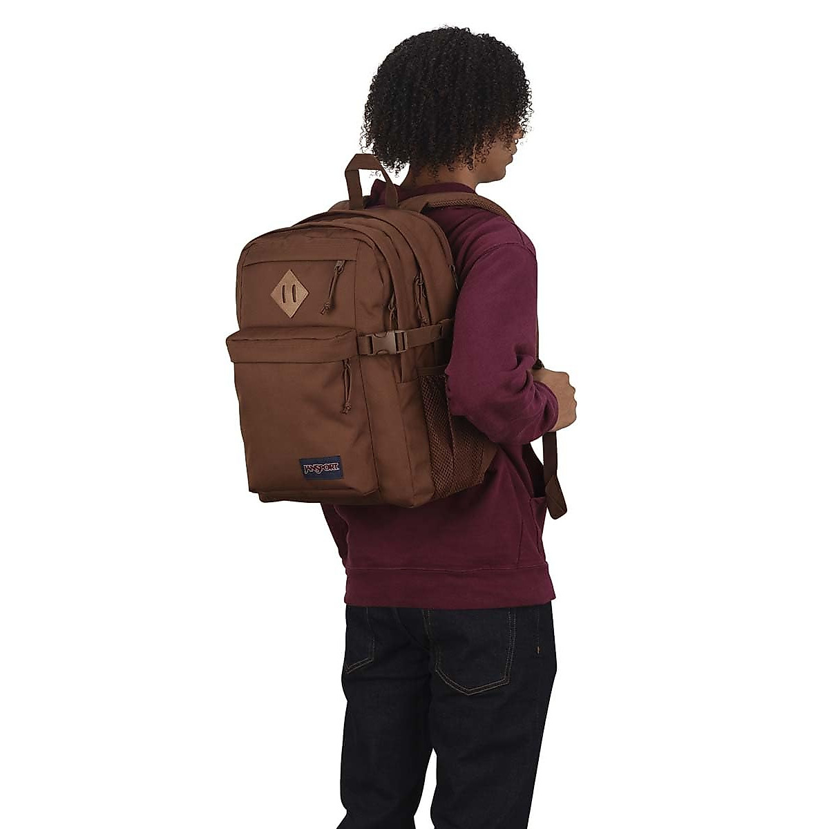 JanSport Right Pack Sleeve Backpack Berrylicious Purple One Size