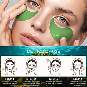 Zomira Under Eye Patches, Eye Masks for Reducing Dark Circles, Edema, and Puffiness, Improve Dullness, Shrink Eye Bags and Smooth Wrinkles, Firm & Hydated Under Eye Skin, Under Eye Treatment, 60PCS