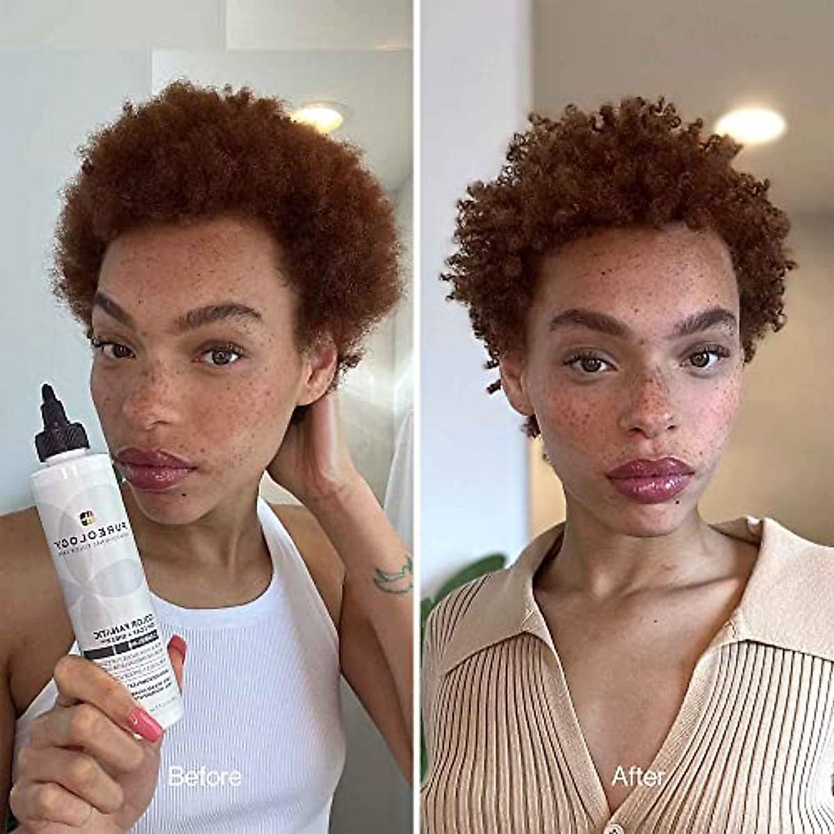 Pureology Color Fanatic Top Coat + Sheer Clear Hair Toner | Hair Gloss Treatment | Clear Hair Glaze for Brunette & Black Hair | 6.7 Fl Oz