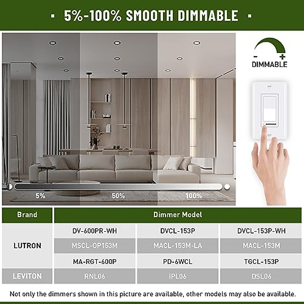 12 Pack Recessed Lighting 4 Inch with Junction Box, 5CCT 4 Inch LED Recessed Lights Dimmable 2700K/3000K/4000K/5000K/6000K, 9W 700lm Ultra Thin Recessed Lighting - ETL and Energy Star Certified