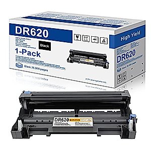 1-Pack Black DR620 DR-620 Drum Compatible Drum Unit Replacement for Brother HL-5240 HL-5250DNT HL-5270DN HL-5250DN HL-5350DN MFC-8370 MFC-8460N MFC-8670DN DCP-8060 DCP-8065DN Drum Unit Printer