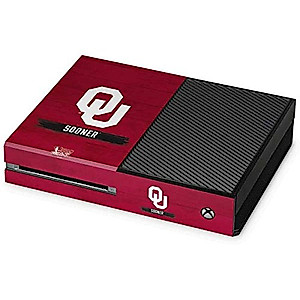 Skinit Decal Gaming Skin Compatible with Xbox One Console - Officially Licensed College Oklahoma Sooners Design
