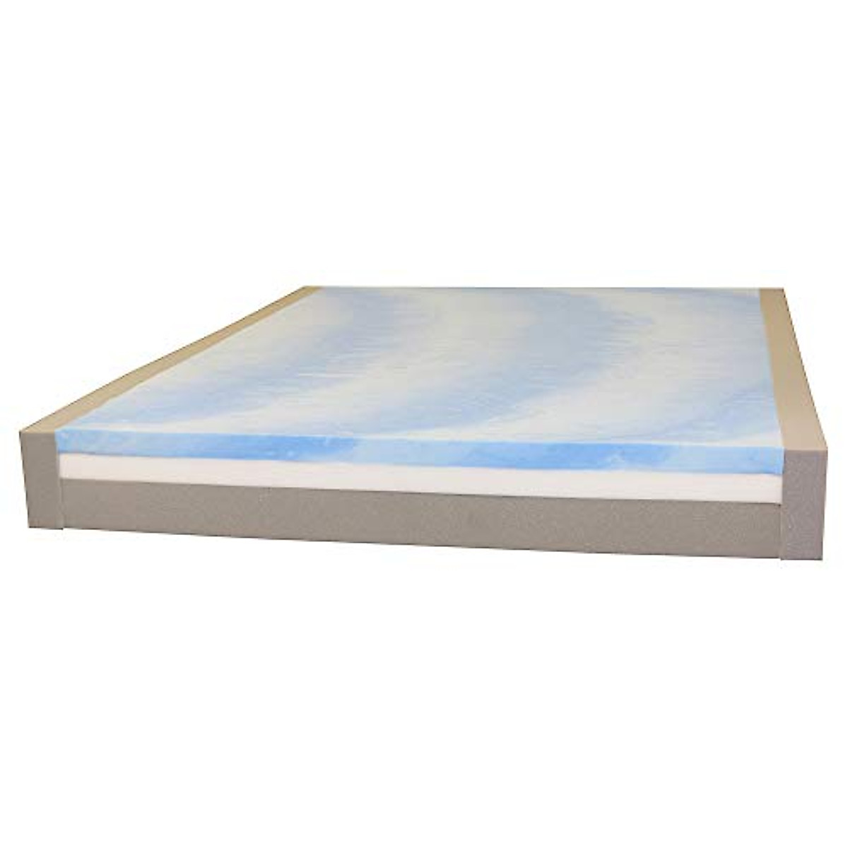 Marathon Advanced Care Standard Memory Foam Seclusion/Mental Health Hospital Bed Mattress 84" x 32" x 6"